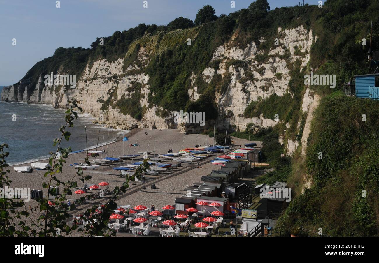 The harbour at Beer in Devon, England, UK Stock Photo - Alamy