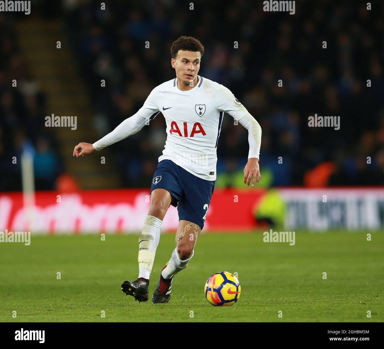 Dele Alli of Tottenham during the premier league match at the King ...