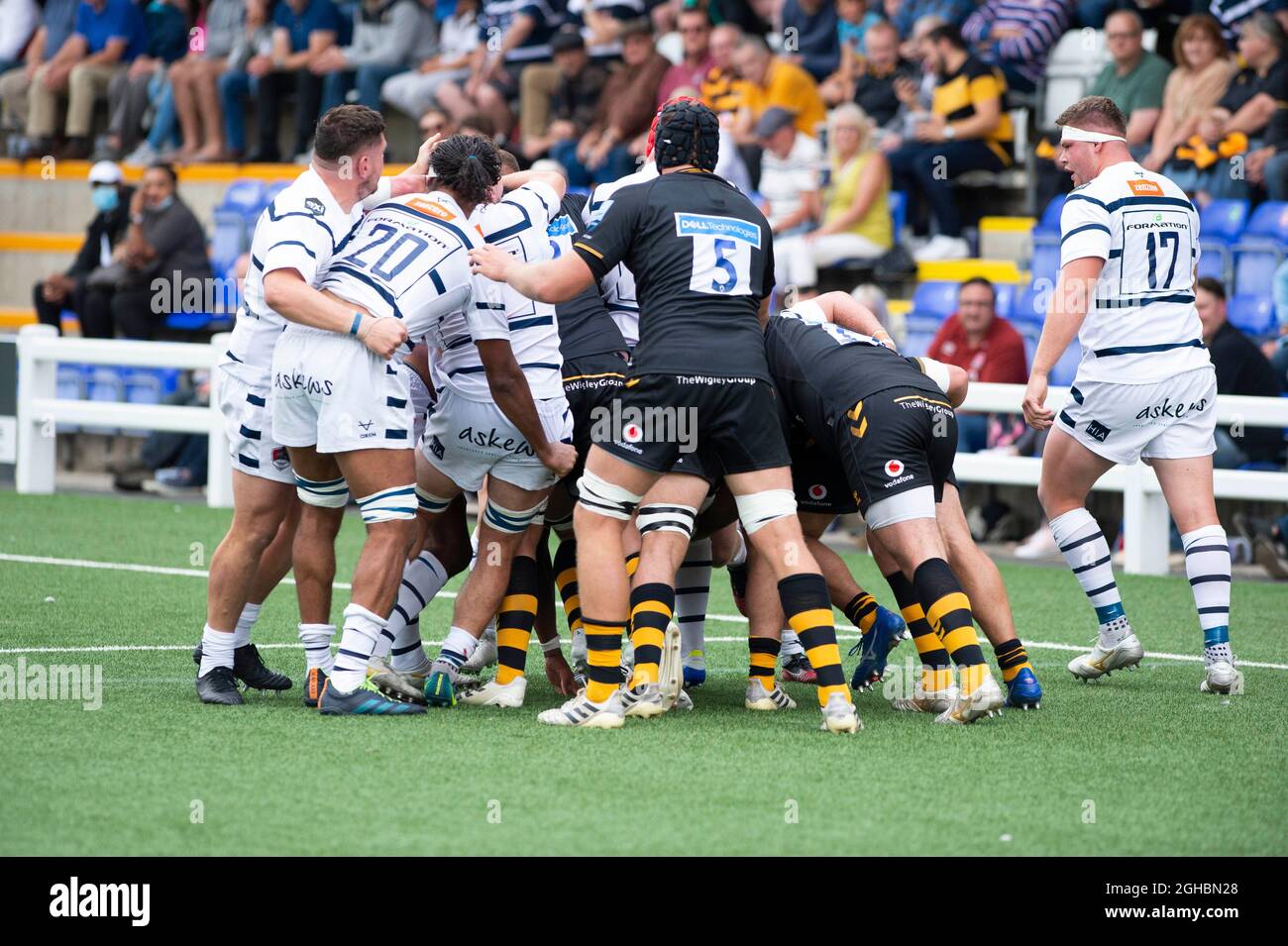 COVENTRY, ENGLAND - 4th- SEPT : Coventry Rugby and Wasps rugby in a ...