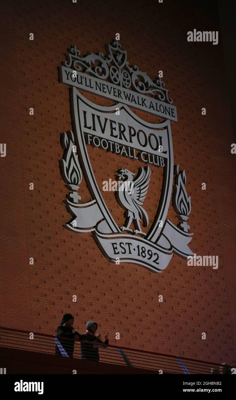 Anfield stadium night hi-res stock photography and images - Alamy