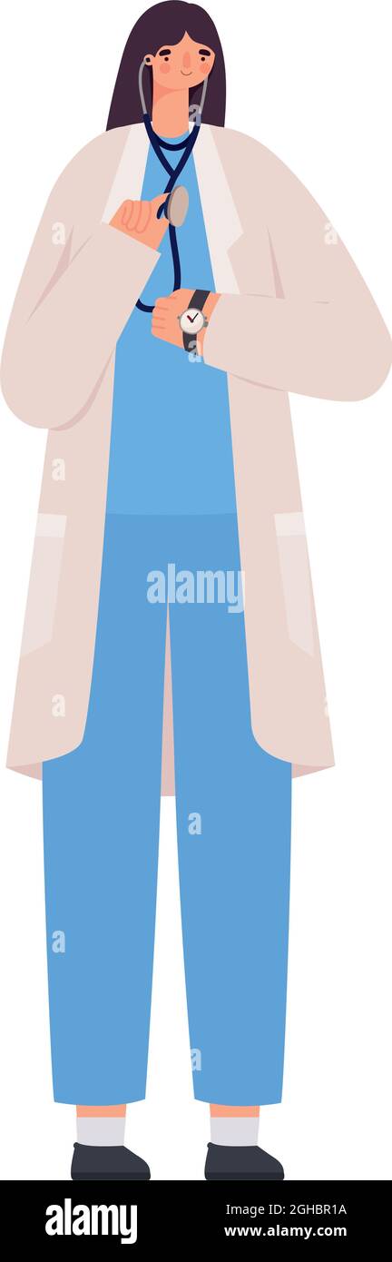 female doctor icon Stock Vector Image & Art - Alamy