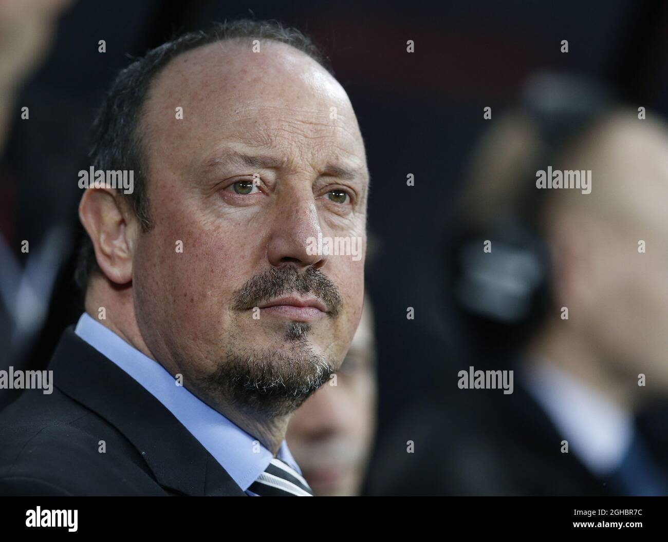 Rafael Benitez manager of Newcastle United prior to the premier league ...