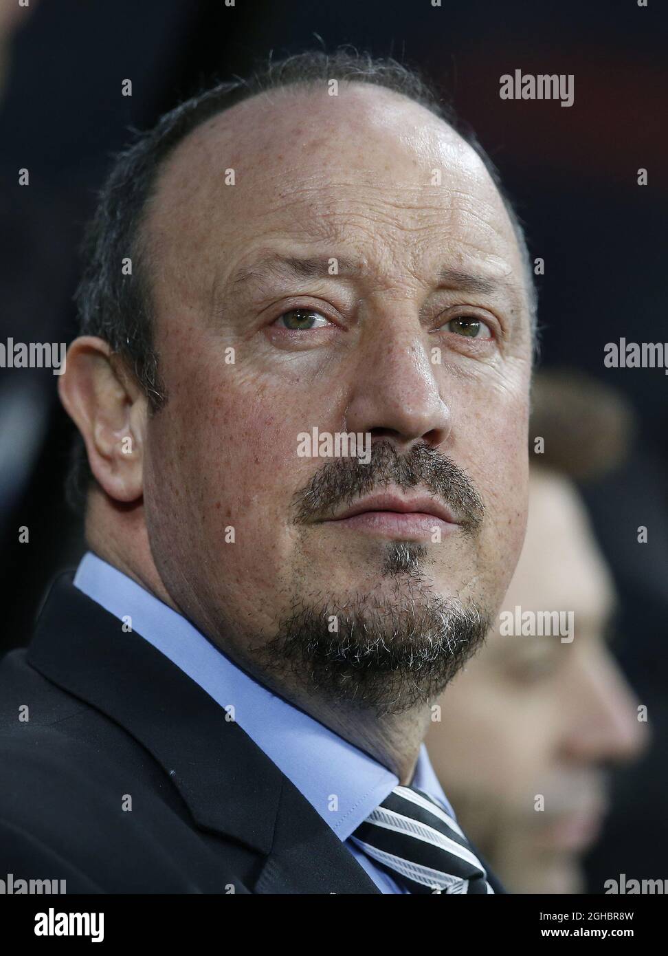 Rafael Benitez manager of Newcastle United prior to the premier league ...