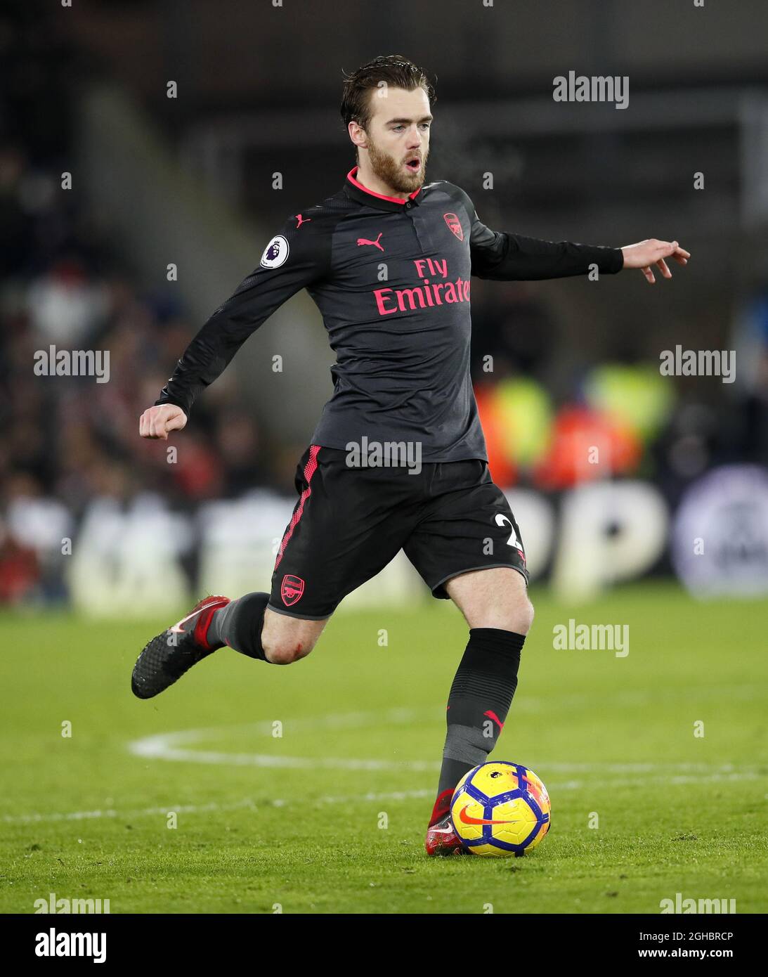 Arsenals callum chambers hi-res stock photography and images - Alamy