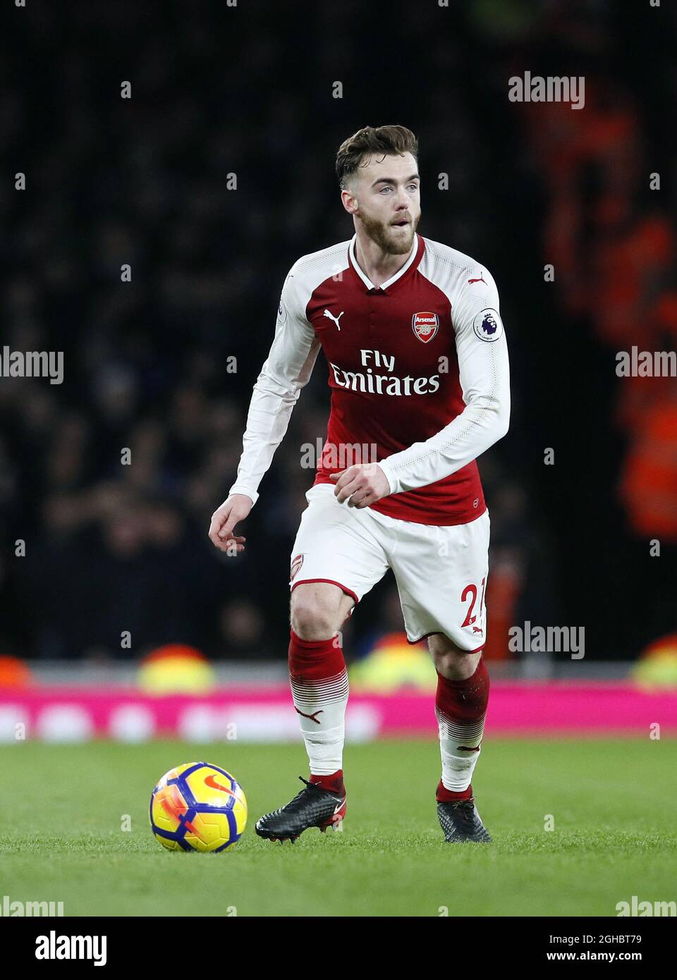 Arsenals callum chambers hi-res stock photography and images - Alamy