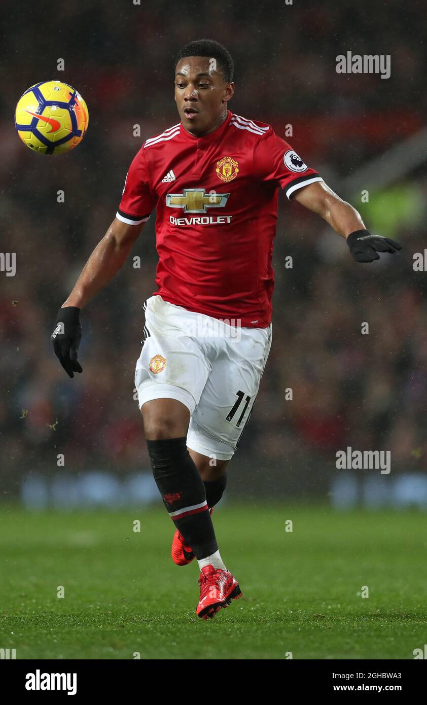 Anthony Martial of Manchester United during the premier league match at ...