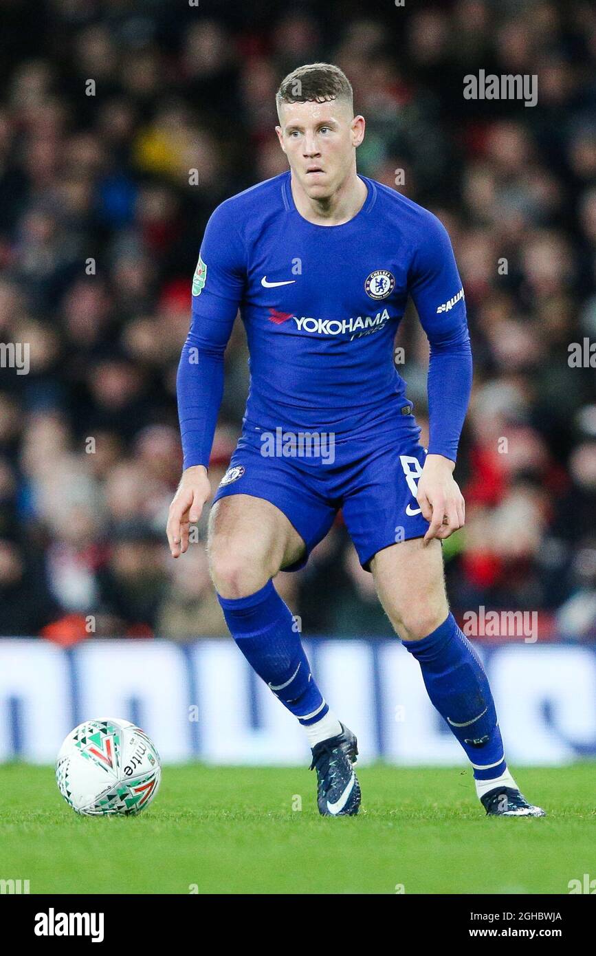 Ross Barkley of Chelsea during the semi-final second leg of the Carabao ...