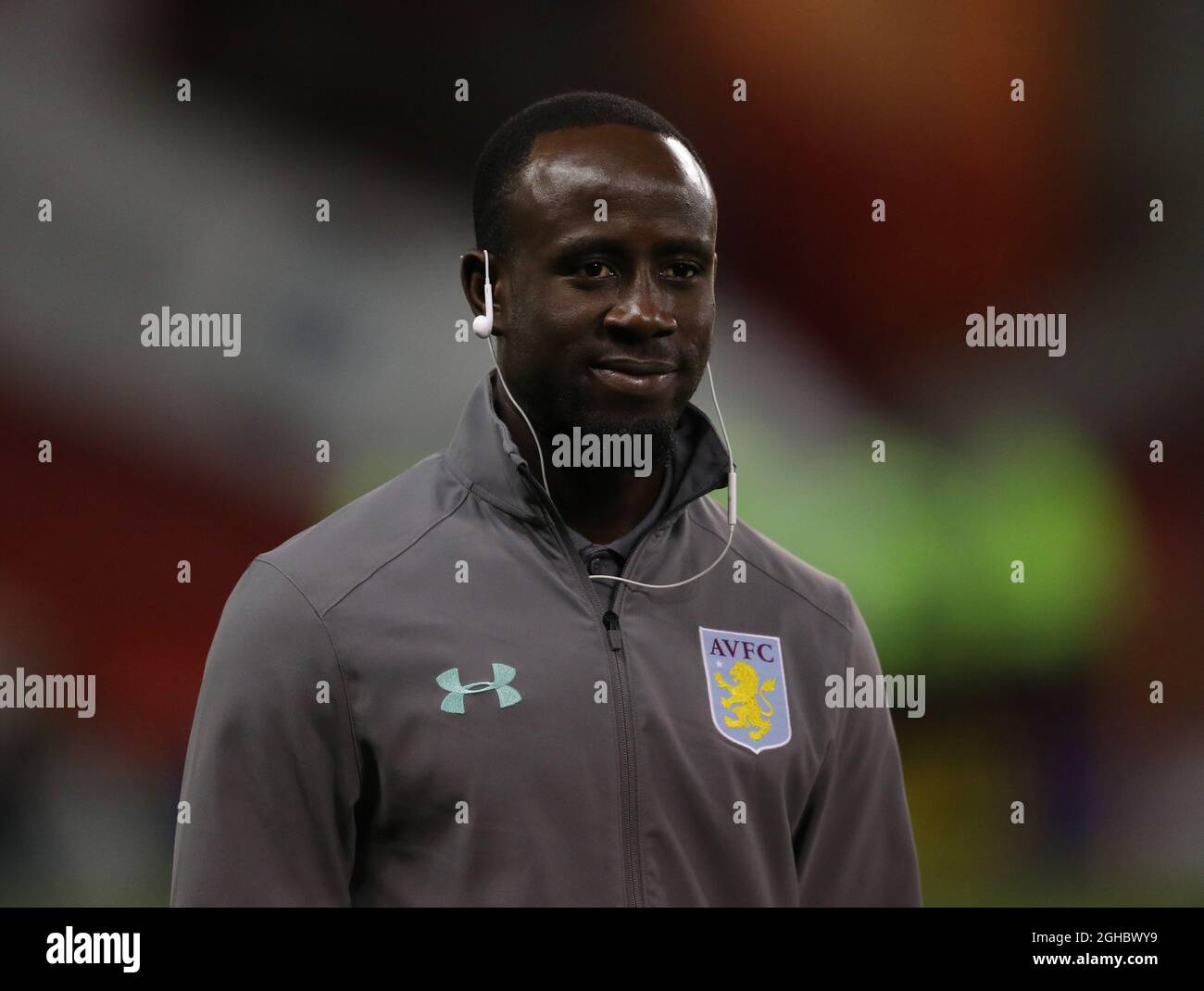 Albert Adomah of Aston Villa during the Championship match at Bramall ...