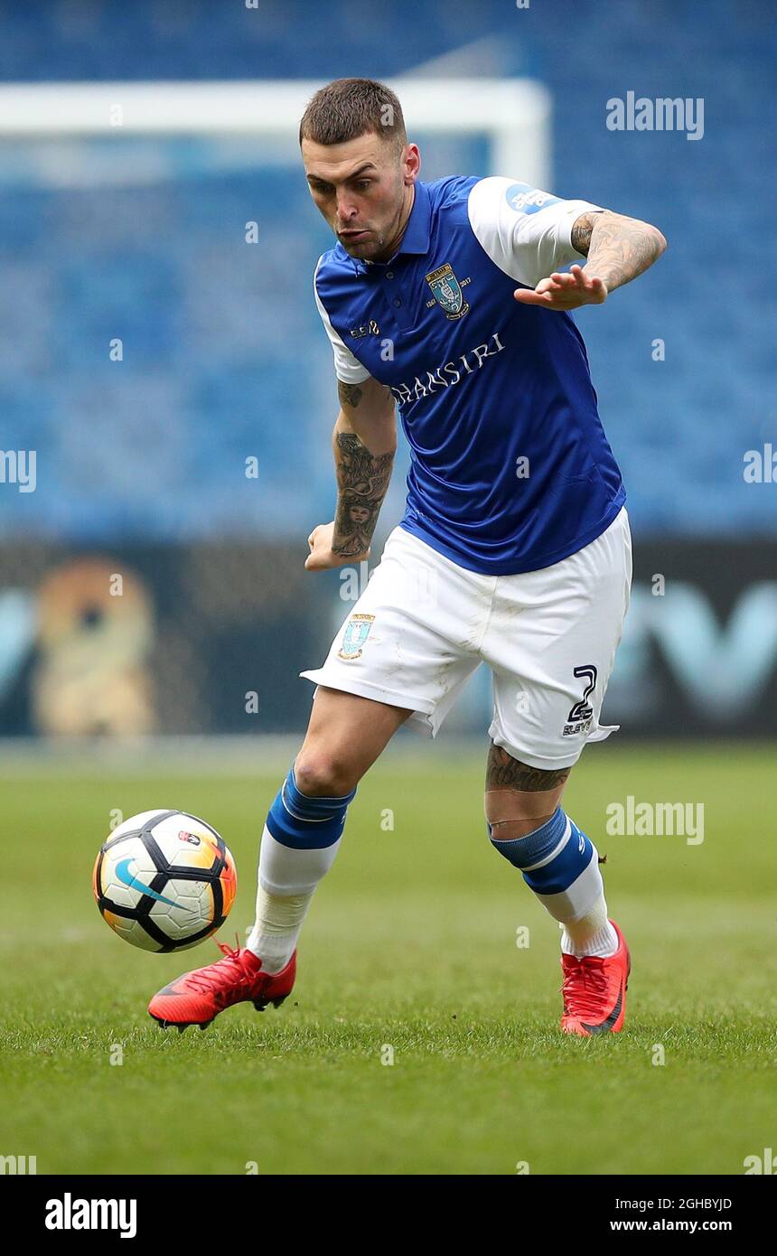 Jack Hunt of Sheffield Wednesday during the FA Cup Fifth Round match at ...