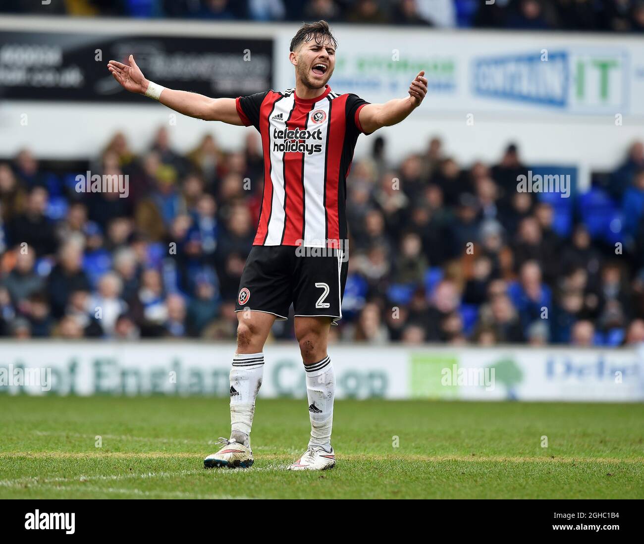 George baldock of sheffield united hi-res stock photography and images ...