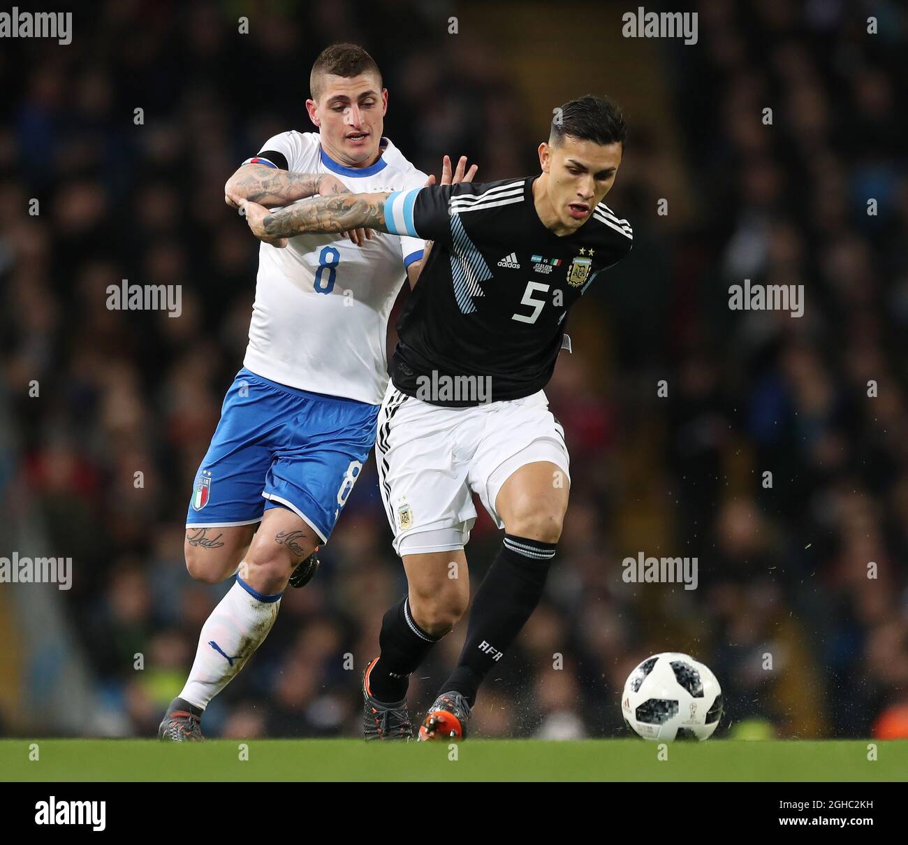 Leandro paredes marco verratti hi-res stock photography and images - Alamy