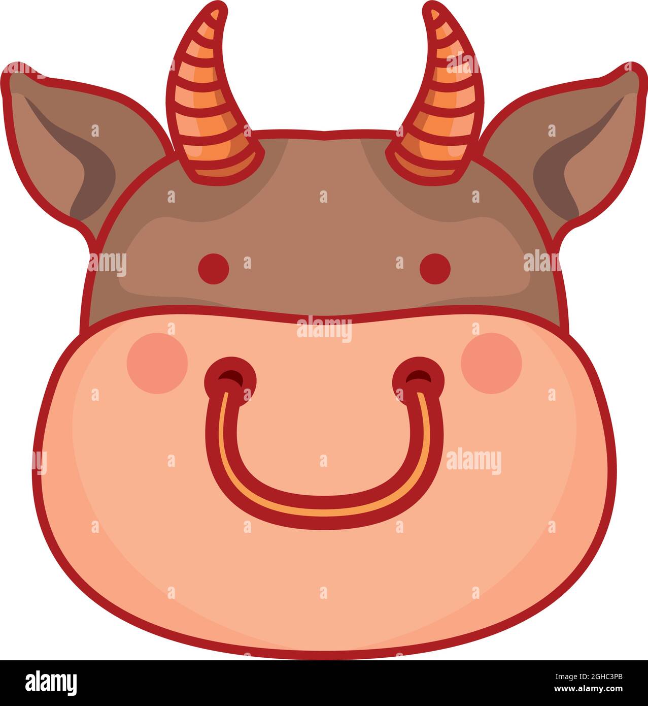 cute taurus design Stock Vector Image & Art - Alamy