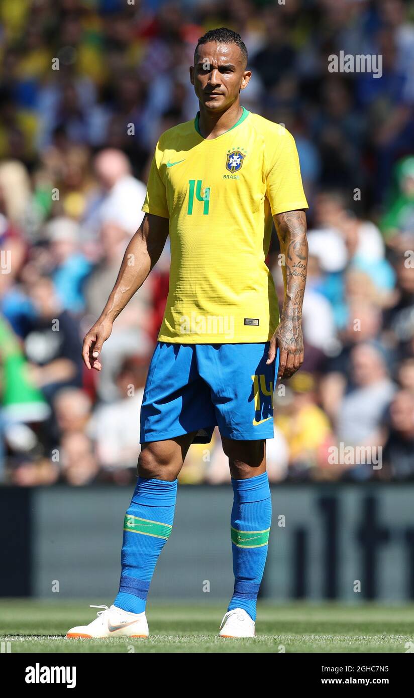 Danilo of Brazil during the International Friendly match at Anfield ... Danilo of Brazil during the International Friendly match at Anfield ...