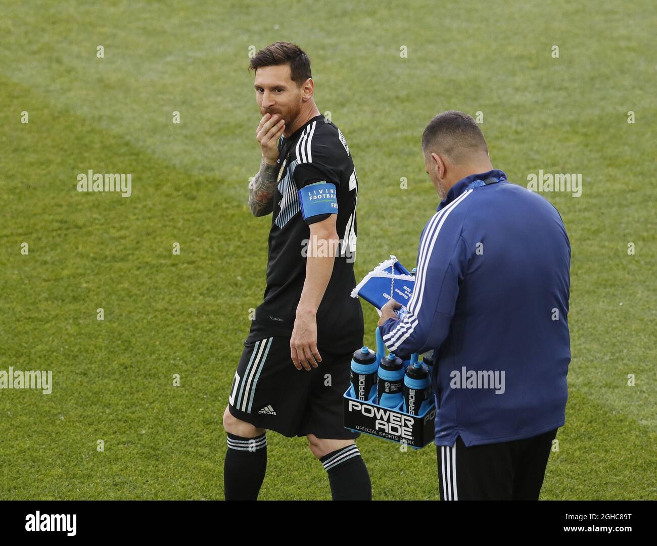 Lionel messi argentina 2018 hi-res stock photography and images - Alamy
