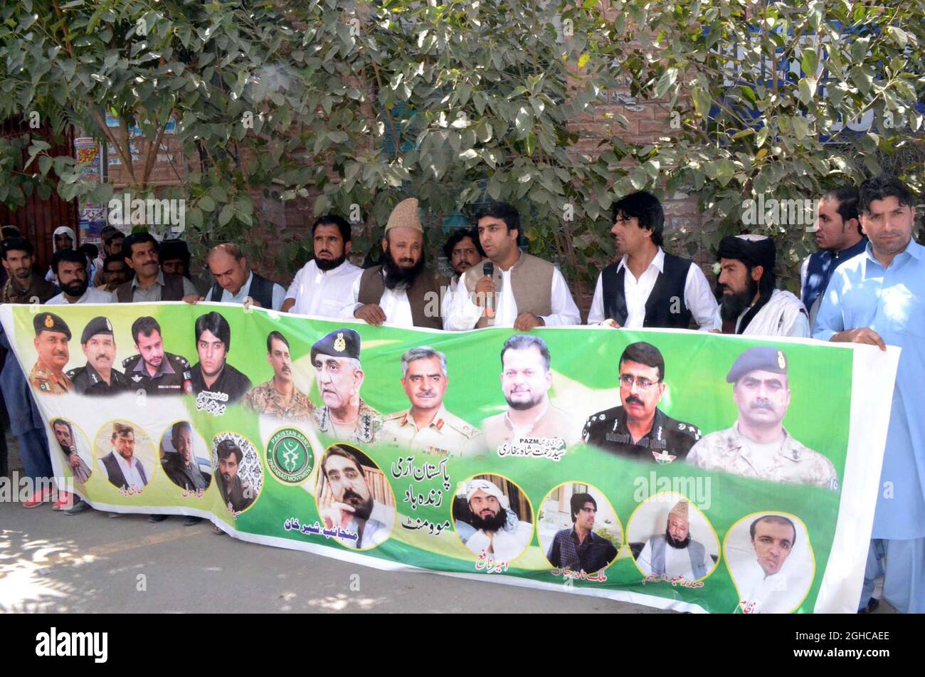 Members of Pakistan Zindabad Movement are holding celebration rally to ...