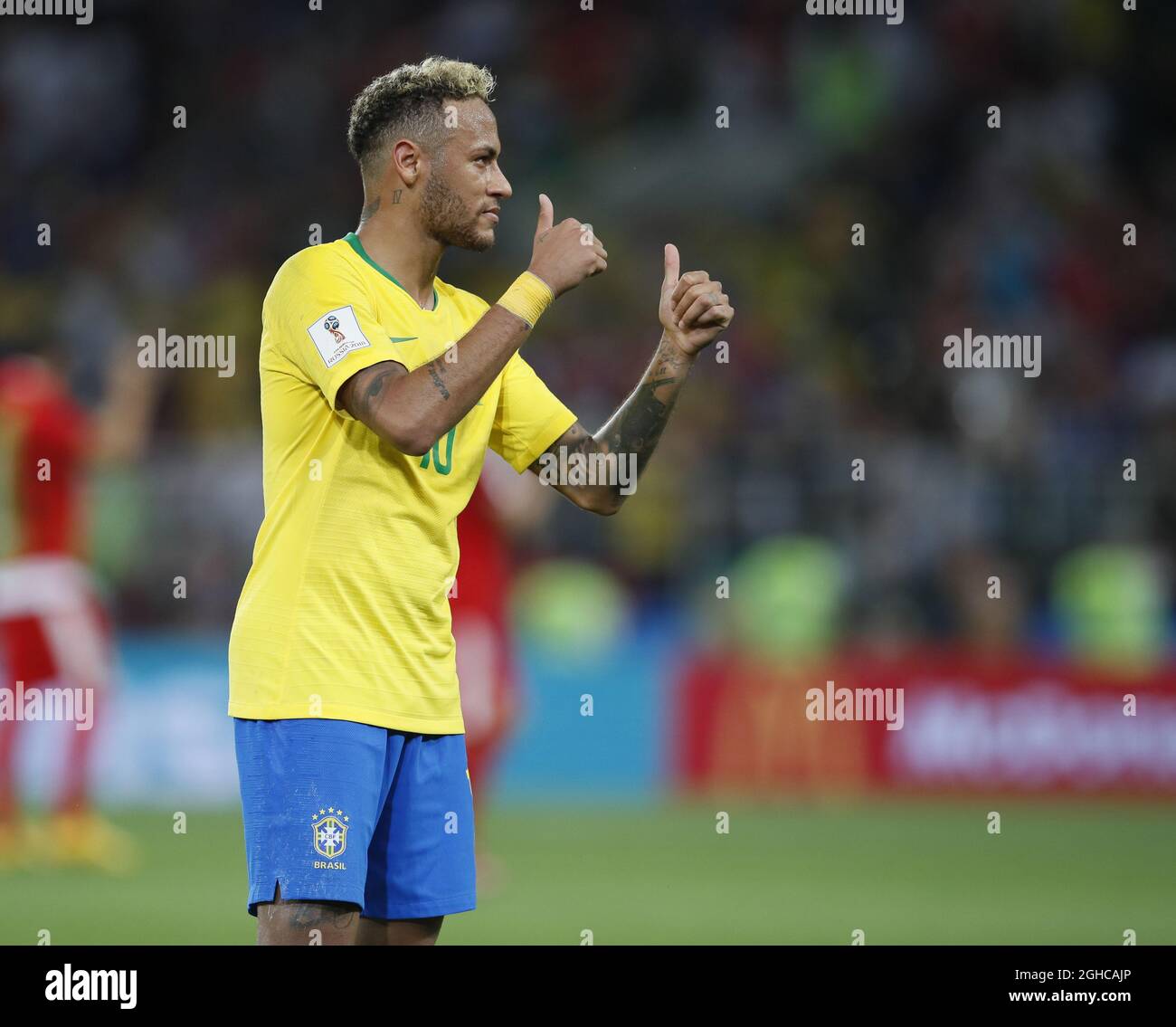 Thumbs up brazil world cup hi-res stock photography and images - Alamy