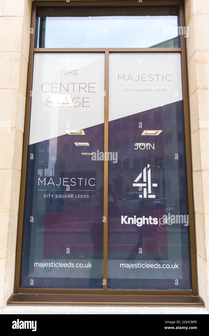 A landmark Leeds office building, is Channel 4’s headquarters. in Leeds ...