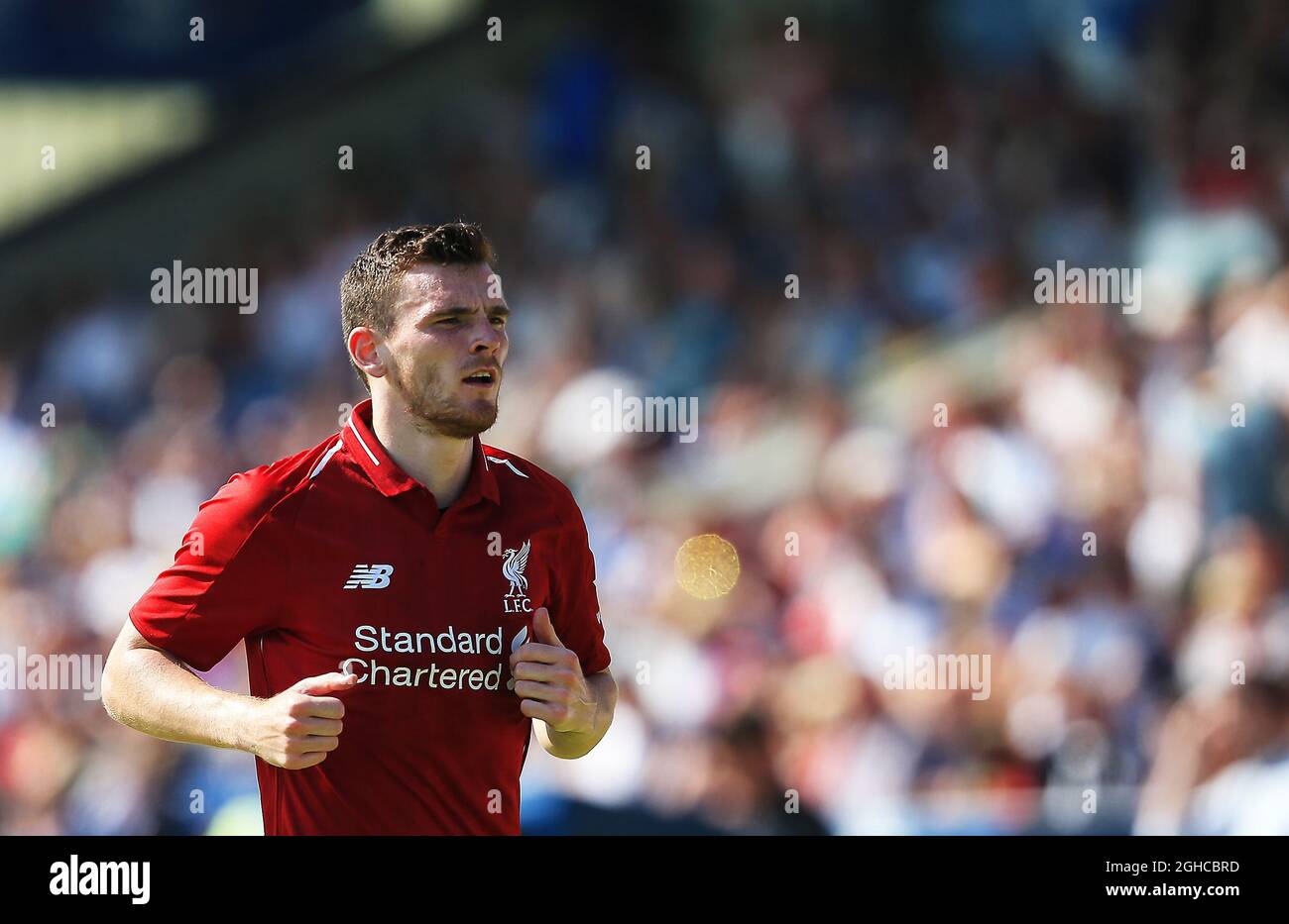 Andrew Robertson of Liverpool during the pre season match at the ...