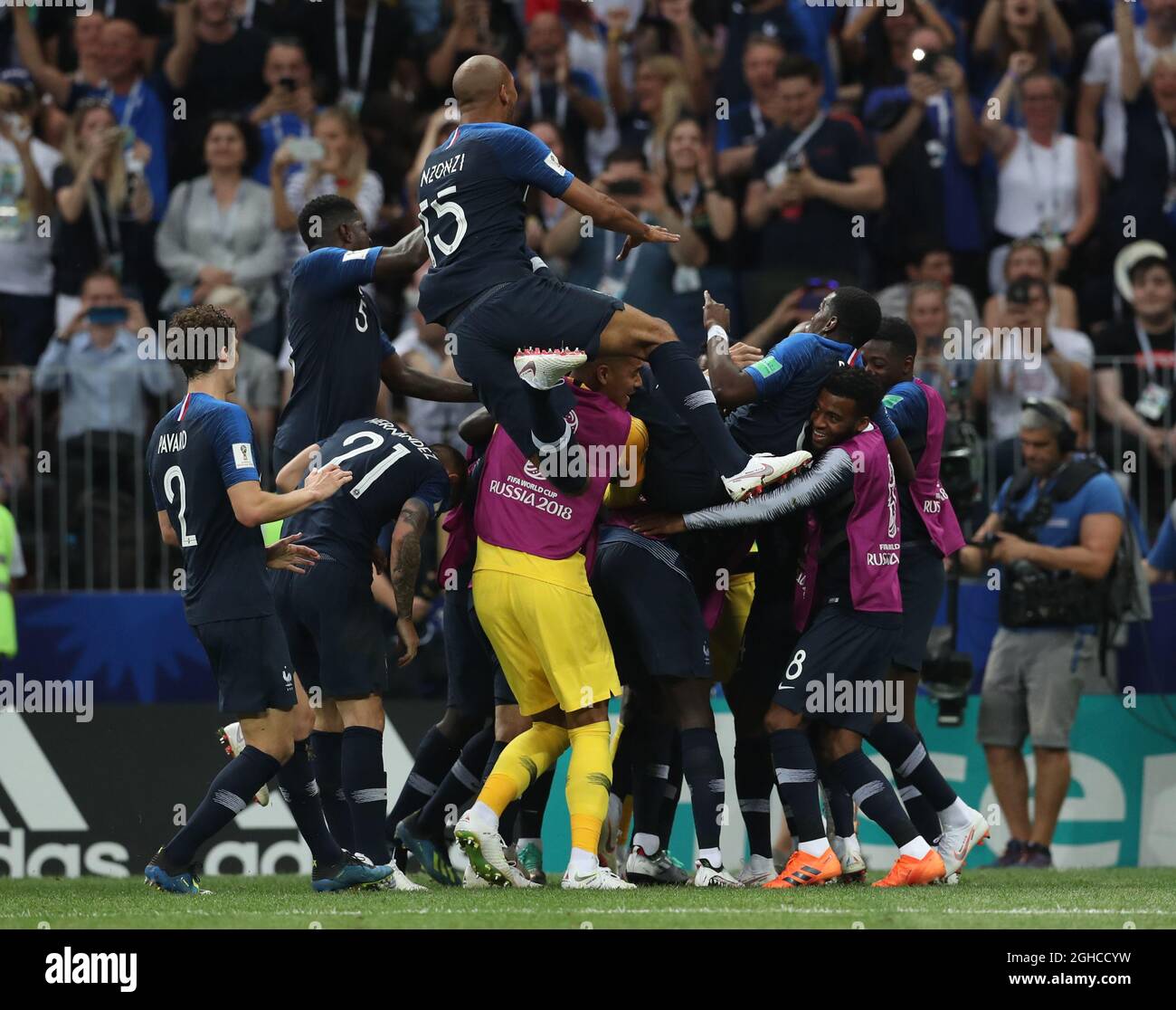 France 2018 world cup mbappe goal hi-res stock photography and images ...