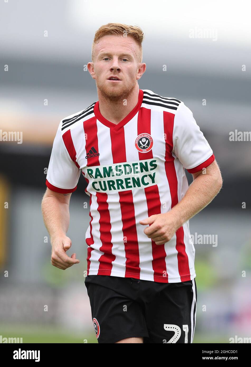 Mark Duffy of Sheffield Utd during the Pre Season Friendly match at the ...