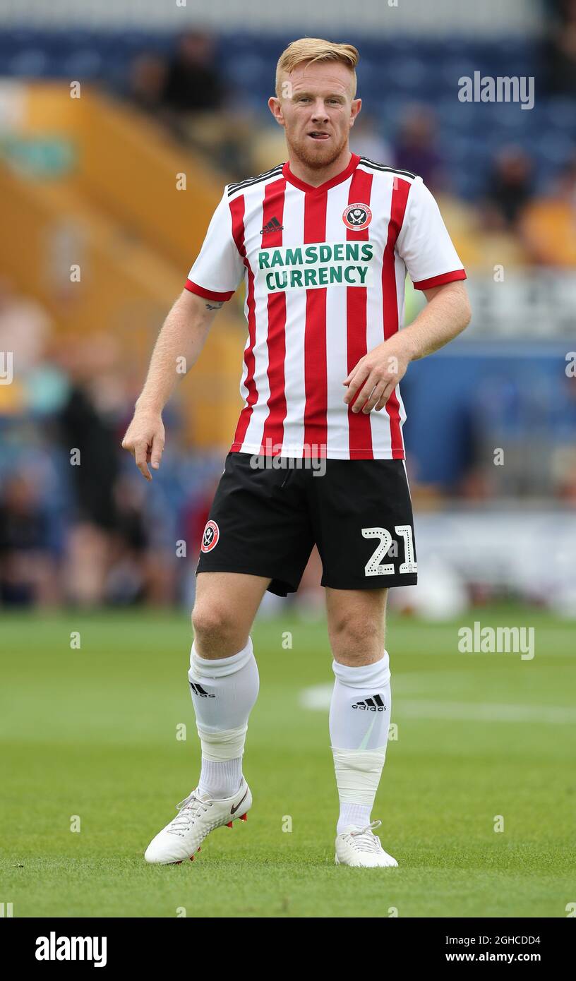 Mark Duffy of Sheffield Utd during the Pre Season Friendly match at the ...