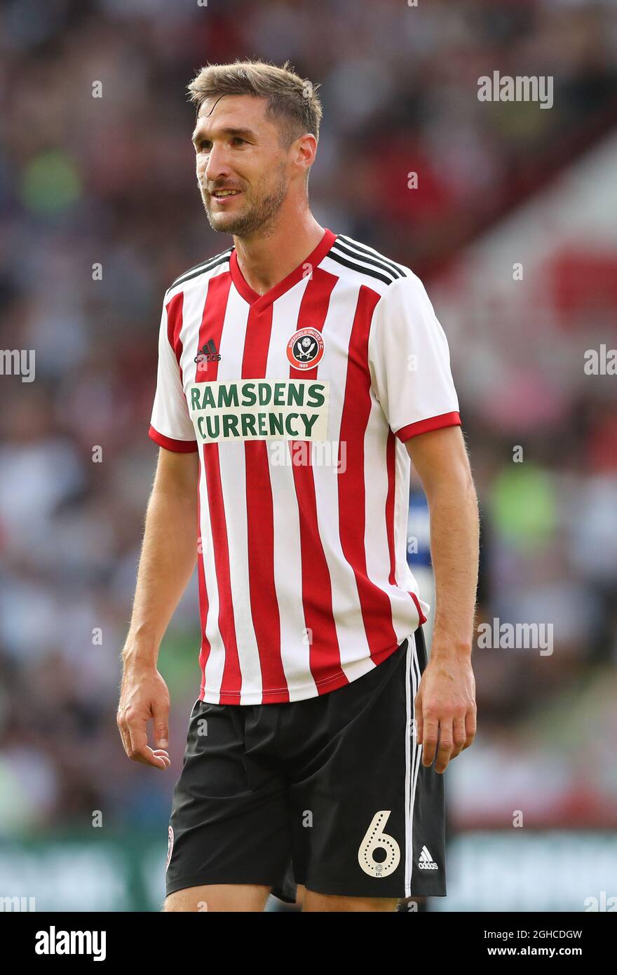 Chris Basham of Sheffield Utd during the Pre Season Friendly match at ...