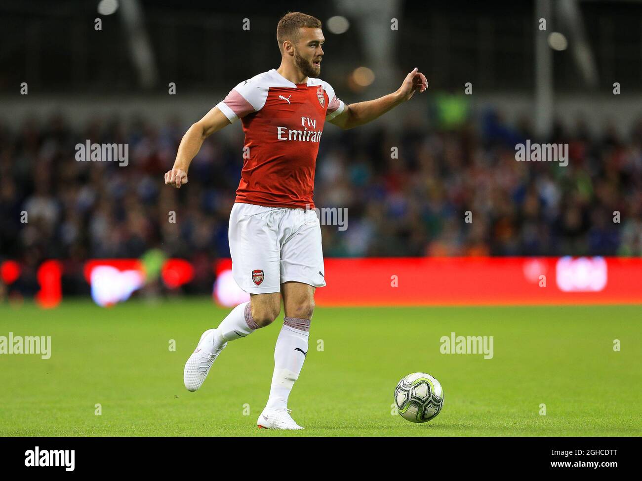 Arsenal's Calum Chambers during the pre season friendly match at the ...