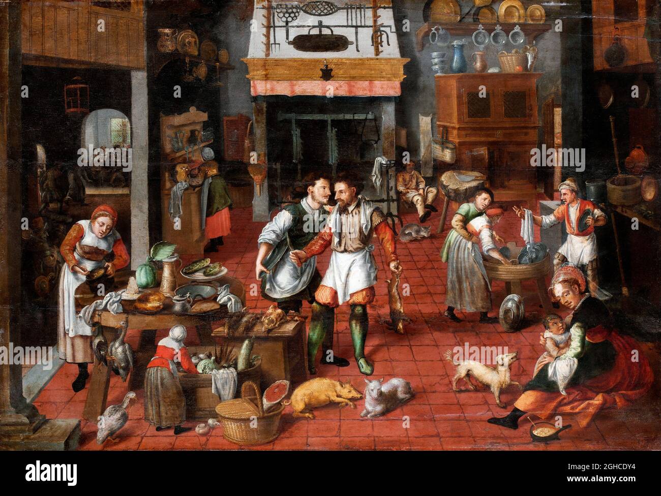 16th century kitchen hi-res stock photography and images - Alamy