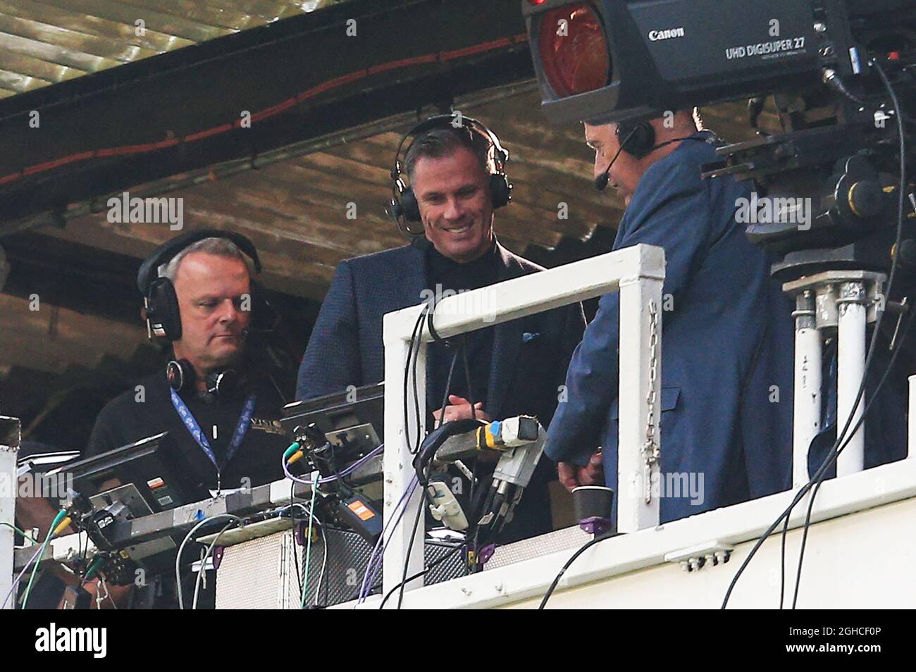 Commentary box during hi-res stock photography and images - Alamy