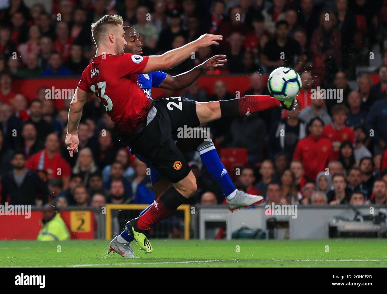 Manchester uniteds luke shaw scores hi-res stock photography and images ...