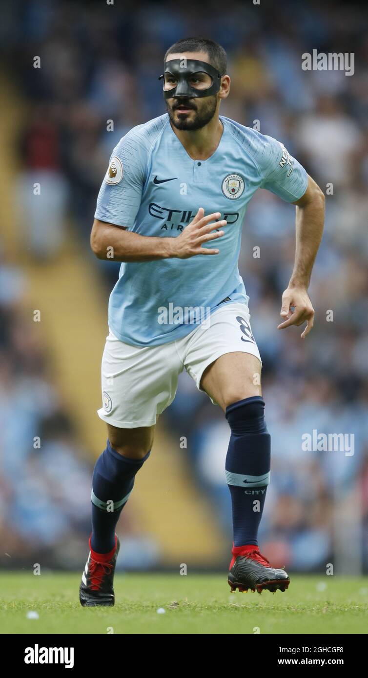 Ilkay Gundogan of Manchester City during the Premier League match at ...