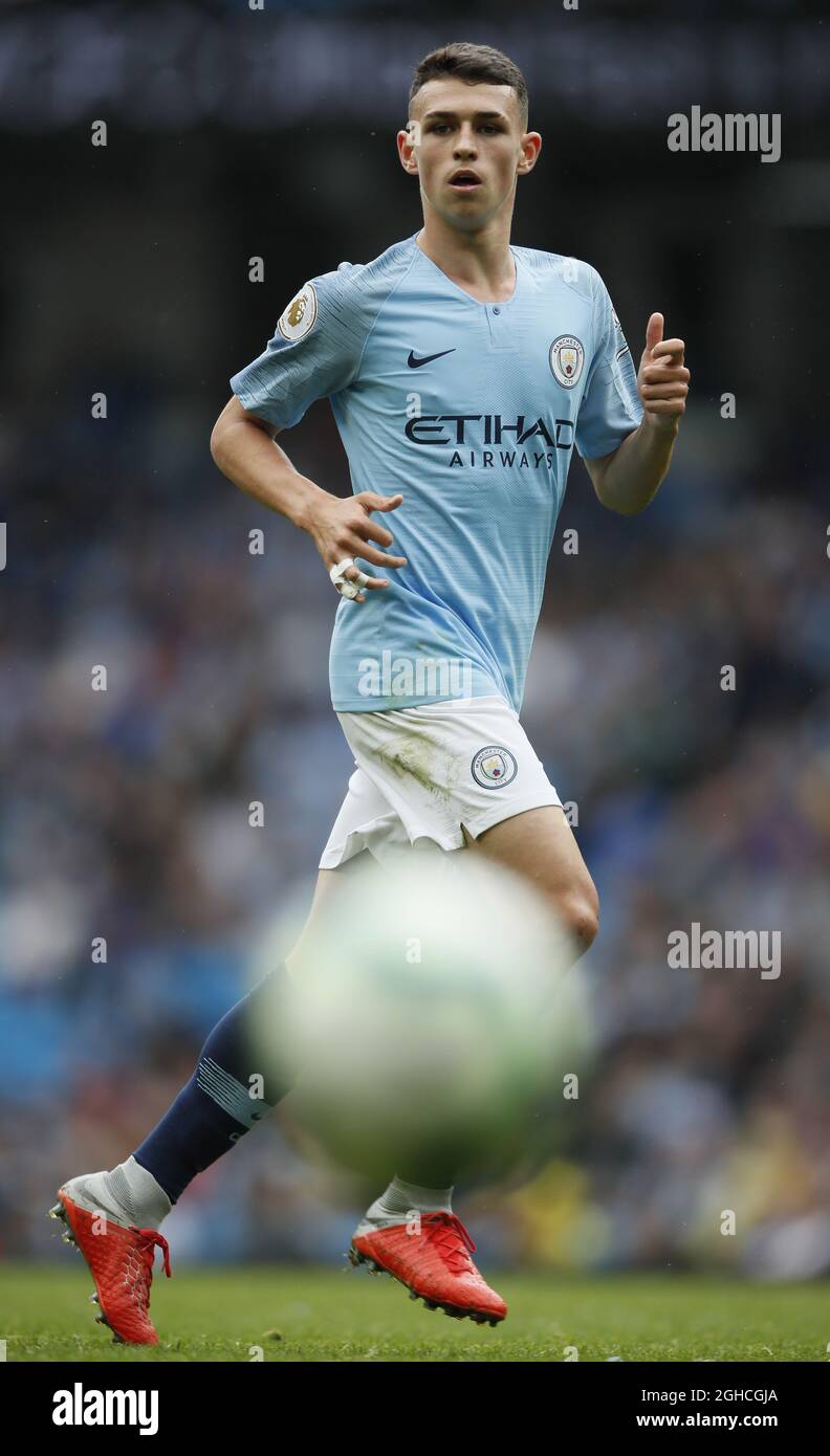 Phil Foden of Manchester City during the Premier League match at the ...