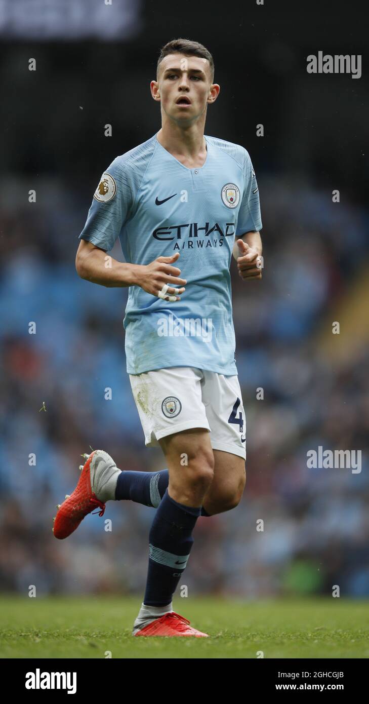 Phil Foden of Manchester City during the Premier League match at the ...