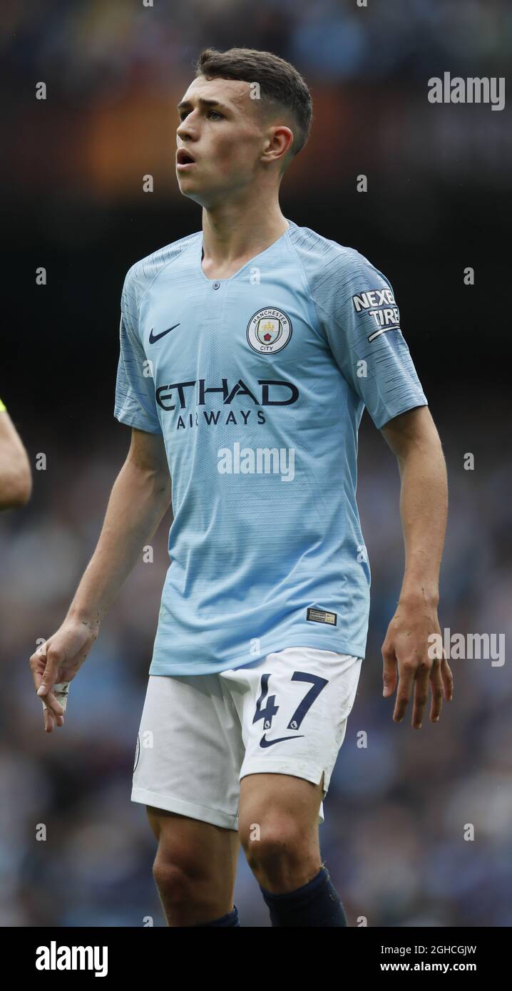 Phil Foden of Manchester City during the Premier League match at the ...