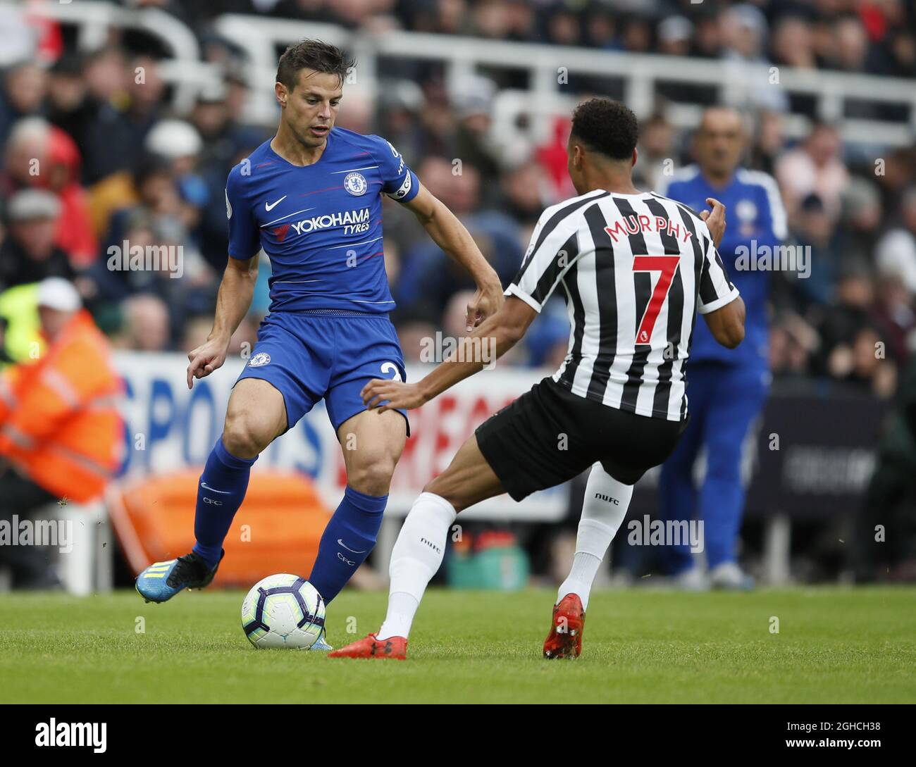 Cesar Azpilicueta of Chelsea during the Premier League match at the St ...