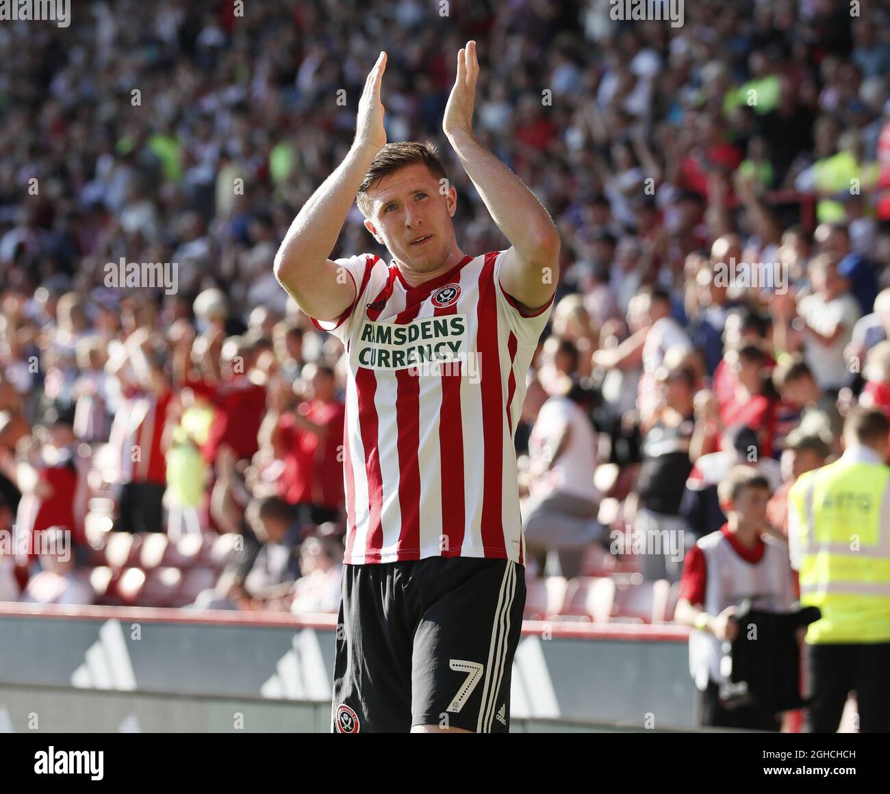 John Lundstram of Sheffield Utd during the Sky Bet Championship match ...