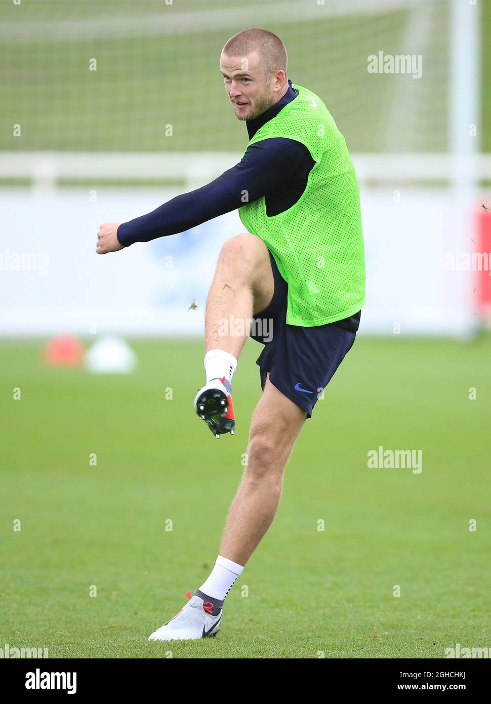 Eric dier during training session at st georges park hi-res stock ...