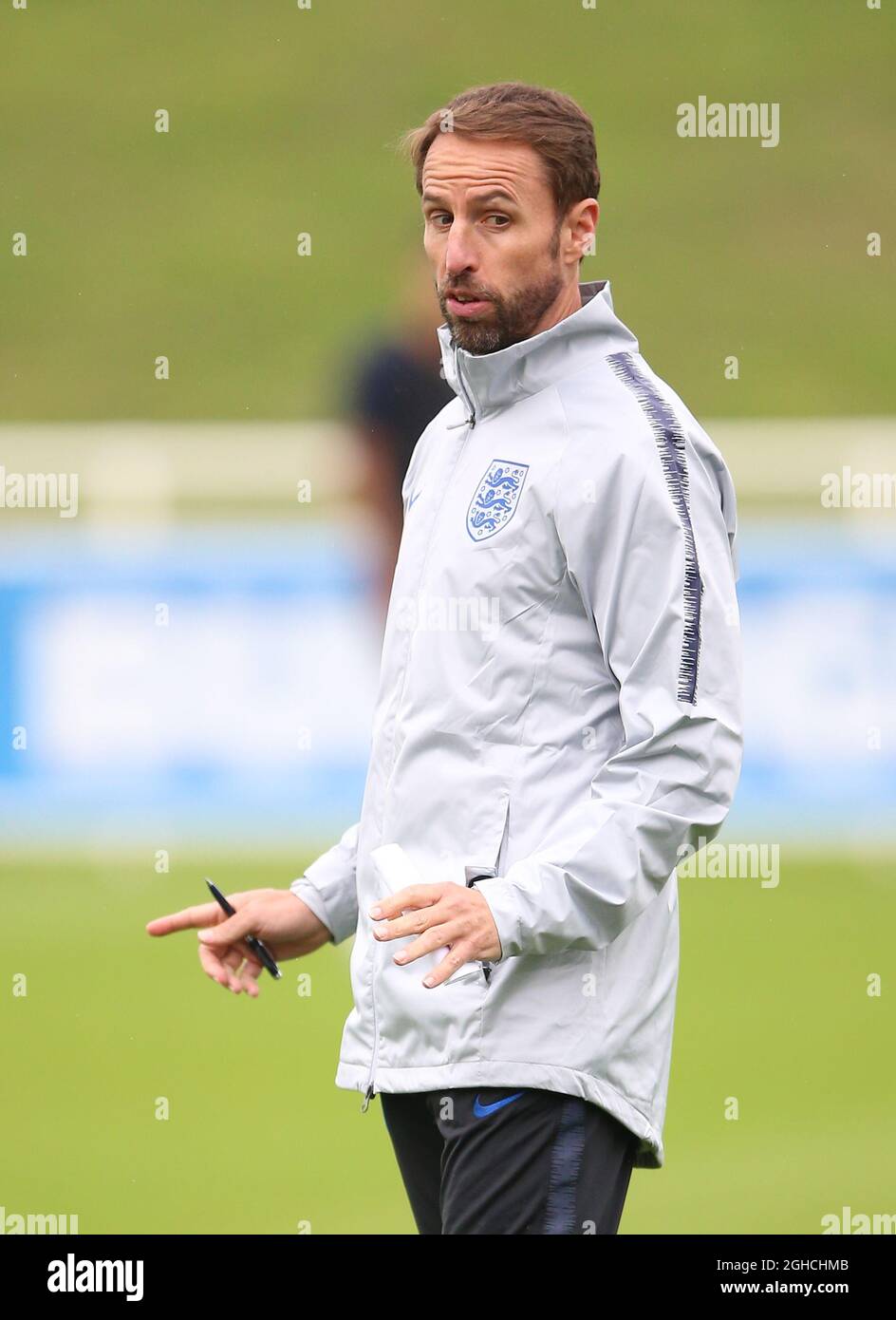 Gareth southgate england squad hi-res stock photography and images - Alamy