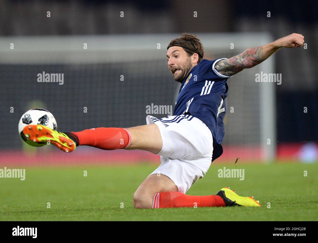 Charlie Mulgrew of Scotland during the International Friendly match at ...