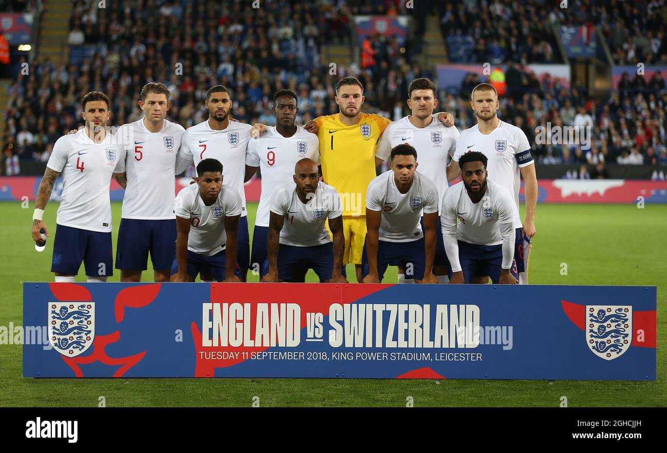 England team group Back row from left Kyle Walker, James Tarkowski ...