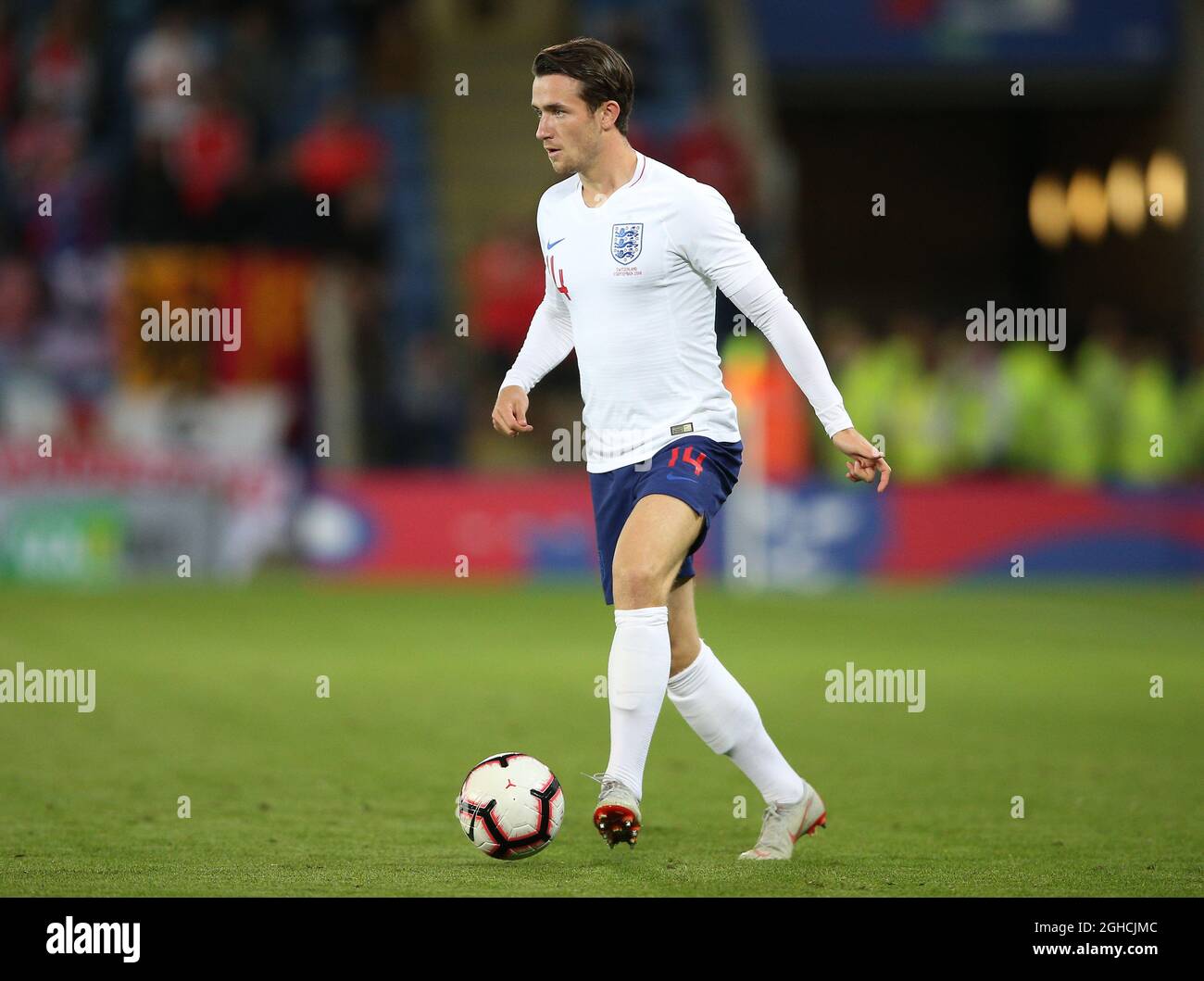 Ben Chillwell of England during the International Friendly match at the ...