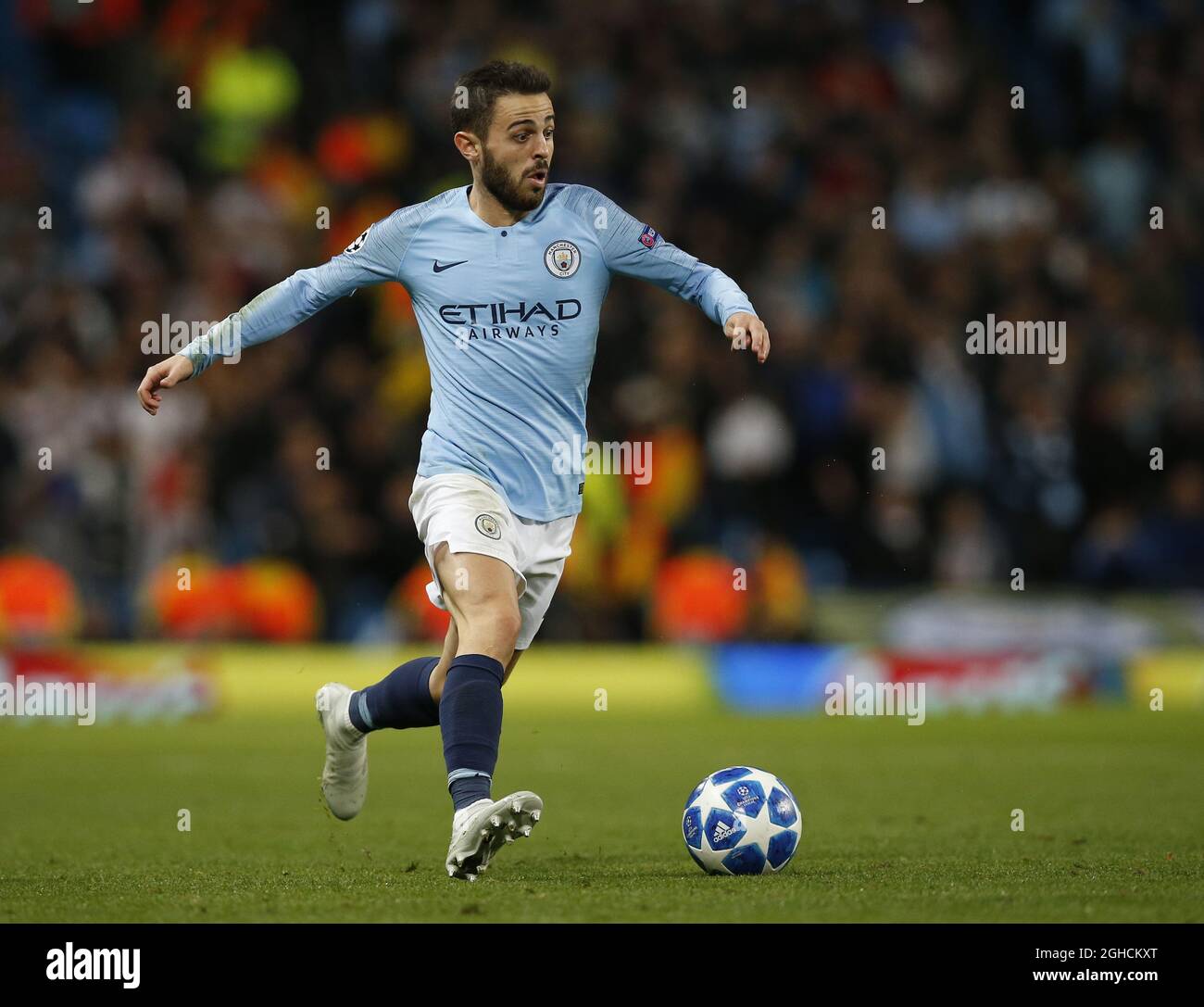 Manchester City midfielder Bernardo Silva during the UEFA Champions ...