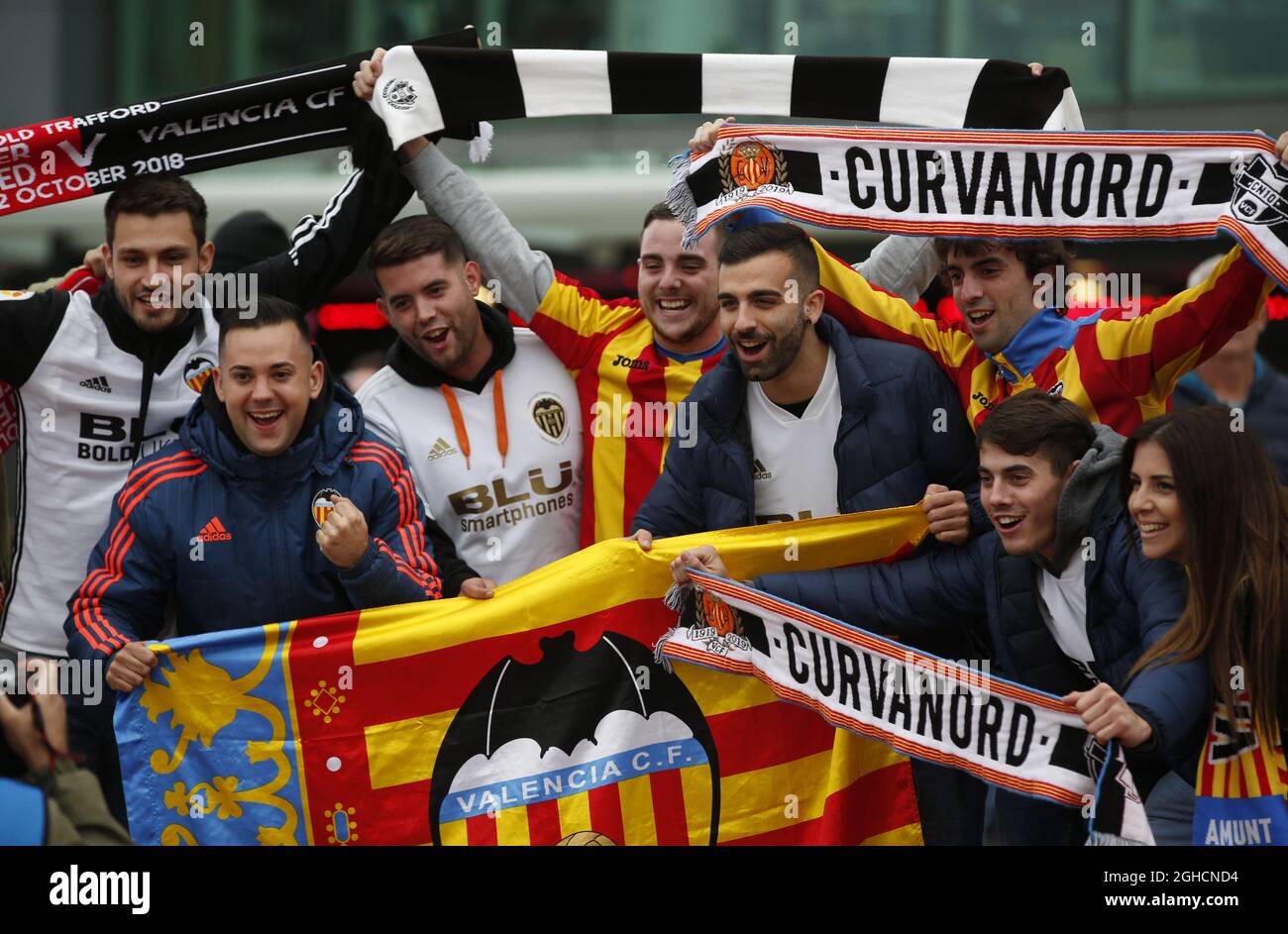 Valencia fans hi-res stock photography and images - Alamy