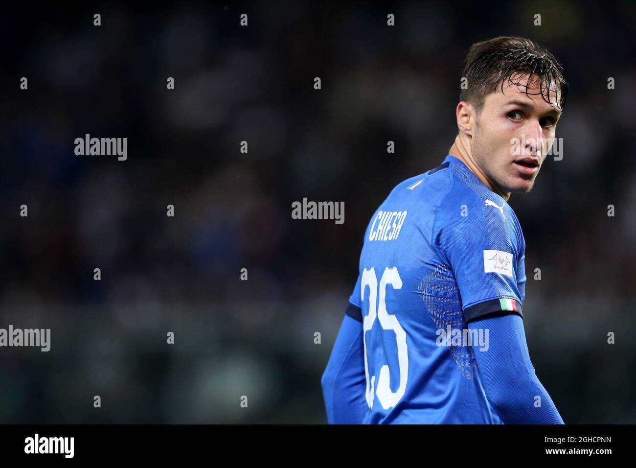 Federico Chiesa of Italy during the International Friendly match at the ...