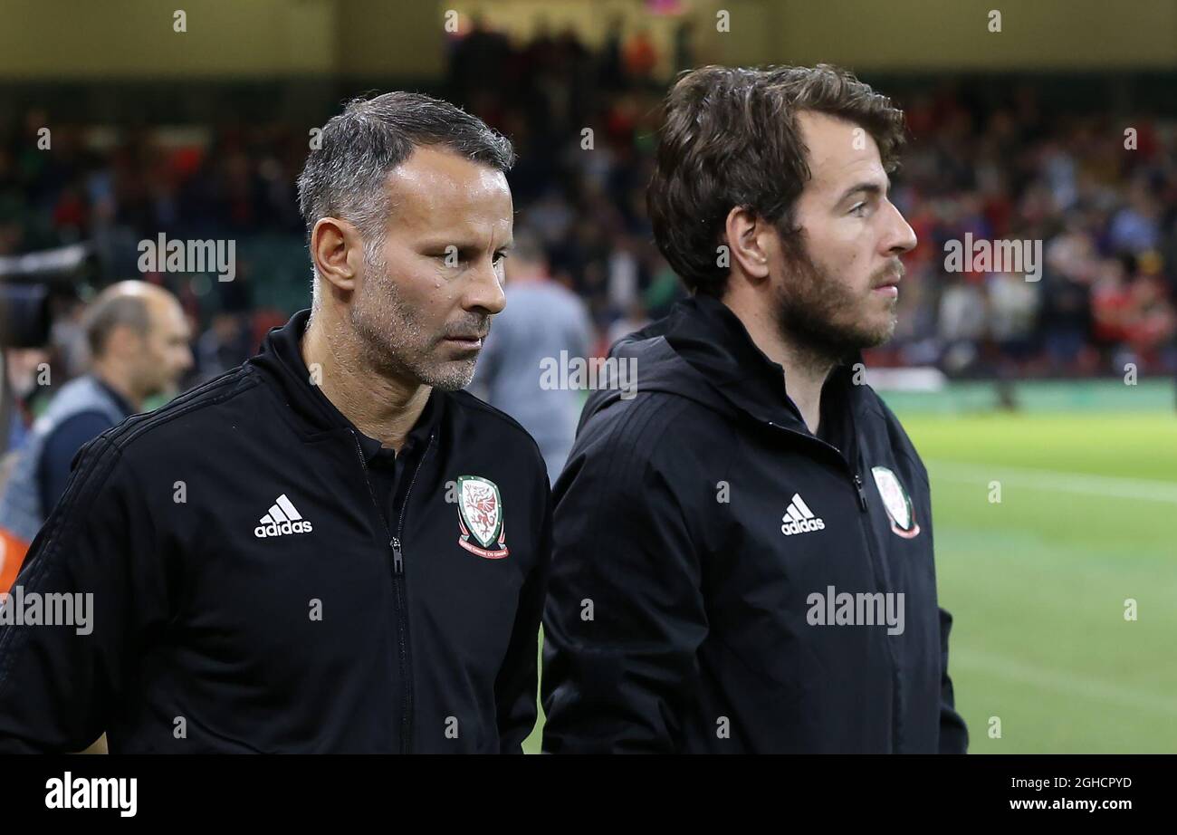 Ryan Giggs of Wales during the International Friendly match at the ...