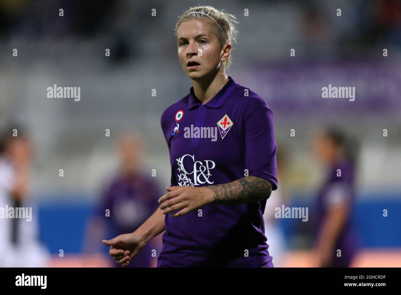 Fiorentina player Lana Clelland during the Women's Italian Supercup ...
