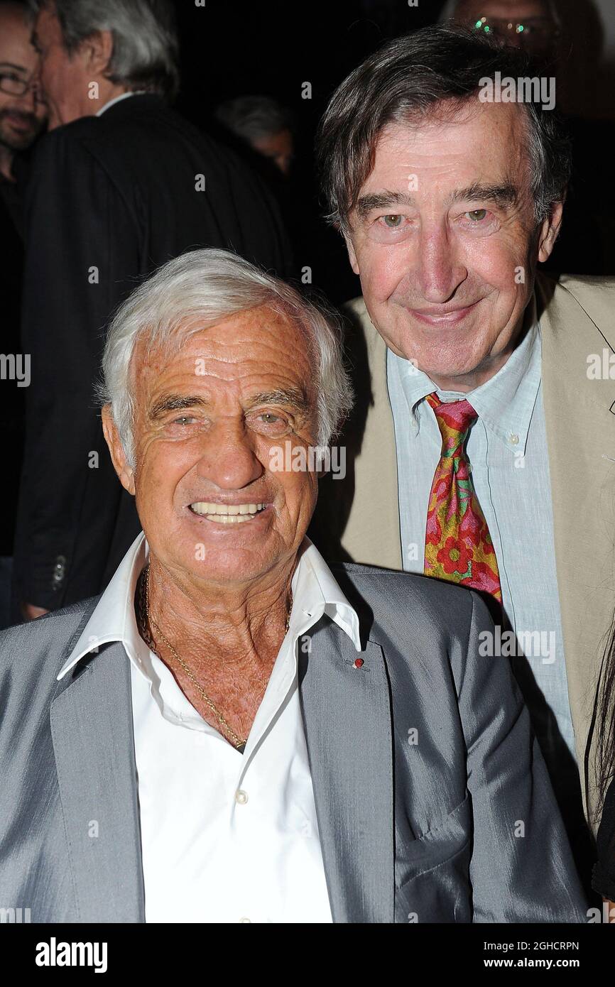 File photo dated September 14, 2010 of Jean Paul Belmondo and Pierre ...