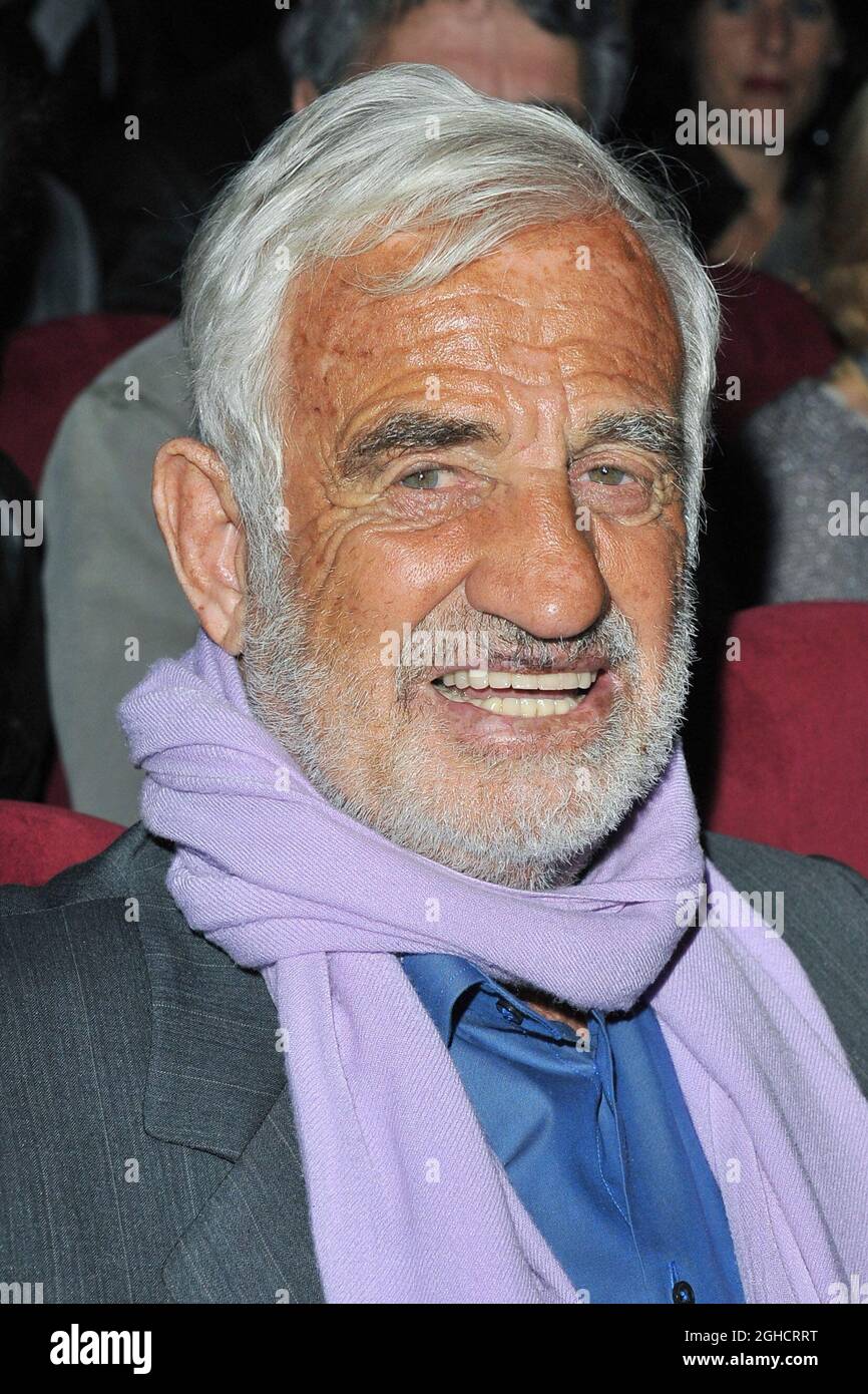 File photo dated October 1, 2012 of Jean Paul Belmondo. - Iconic French ...