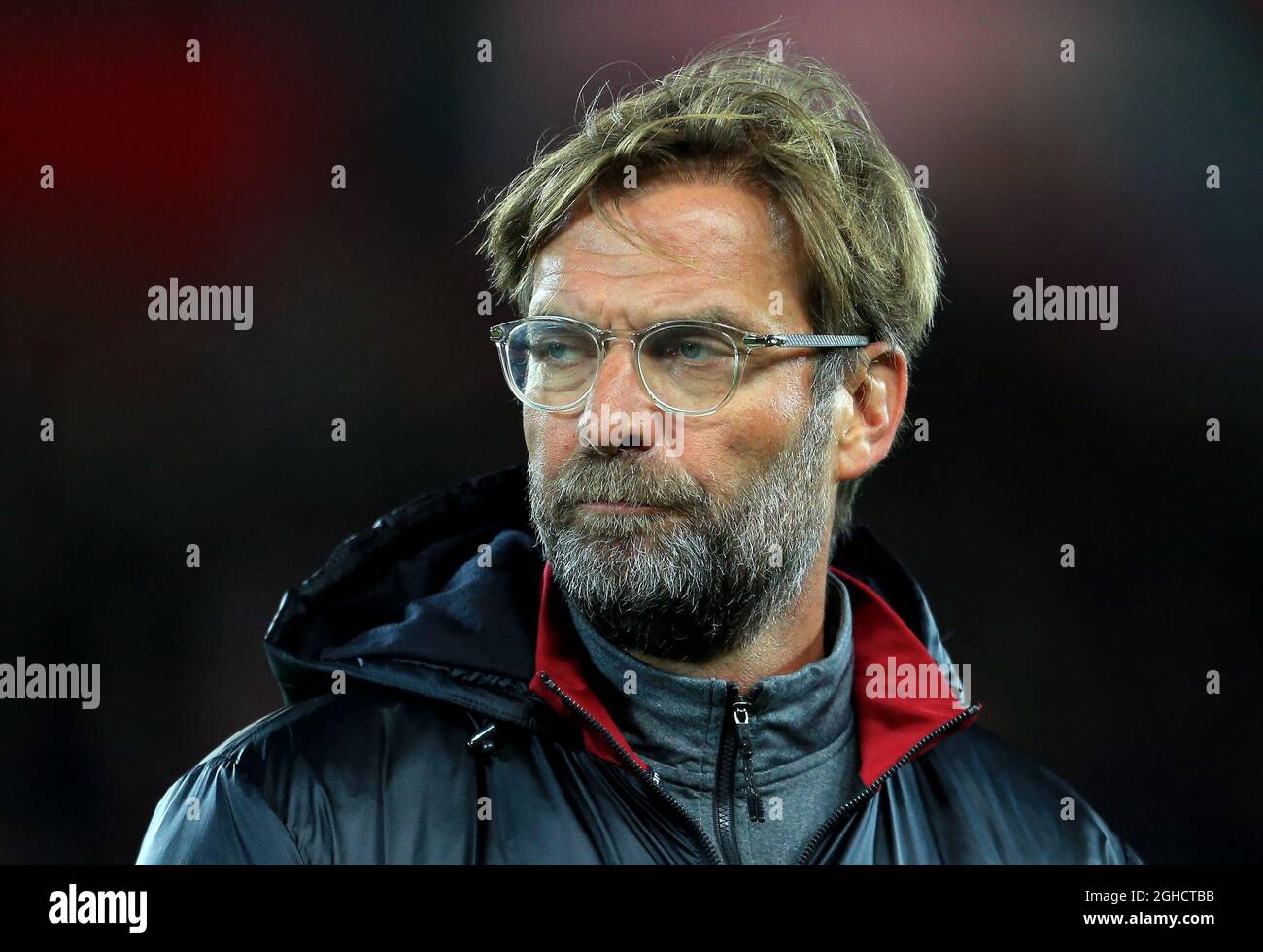 Liverpool manager Jurgen Klopp during the UEFA Champions League match ...