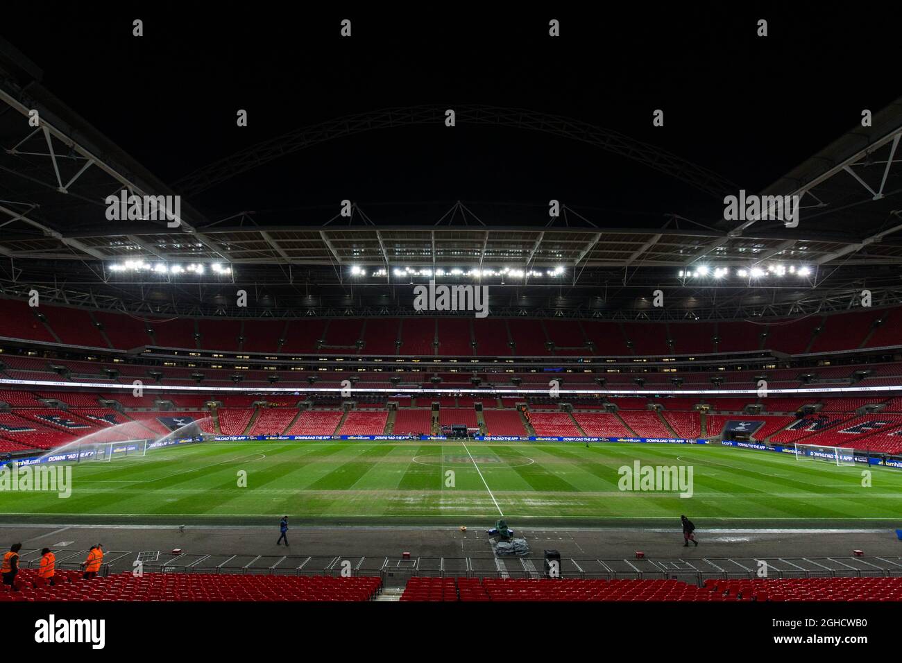 Wembley nfl pitch hi-res stock photography and images - Alamy